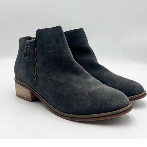 Blondo | Shoes | Blondo Liam Ankle Gray Suede Waterproof Boot 75m ...